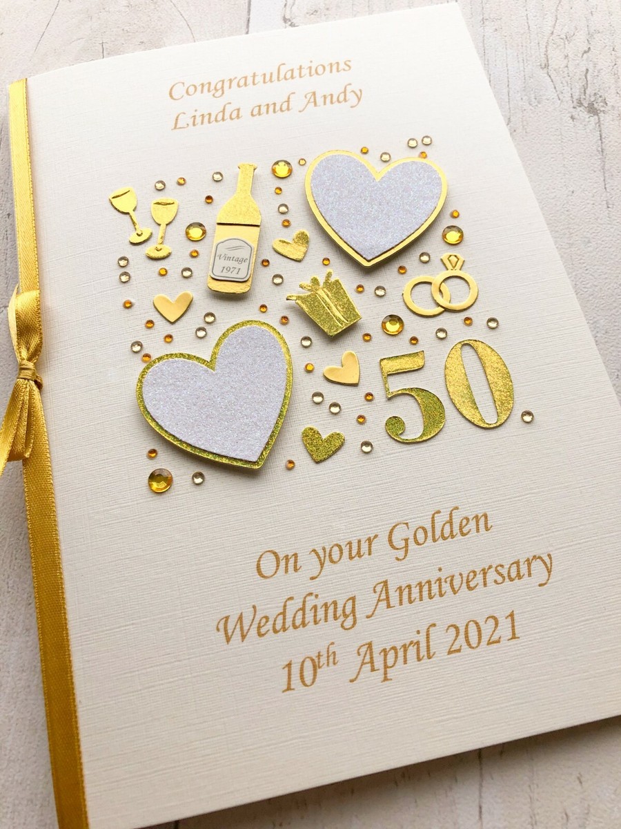 50th Anniversary Card Stock