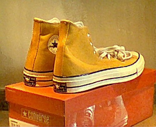 NEW! RARE! BLACK LABEL! MEN'S CONVERSE! FIRST STRING … - Gem