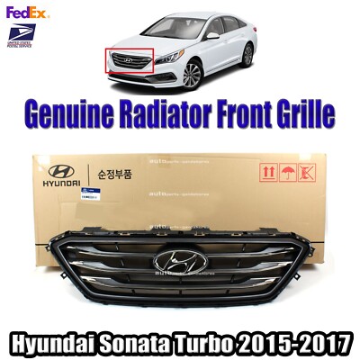 Genuine 86350C2300 Front Radiator Grille For Hyundai Sonata Turbo 2015 ...