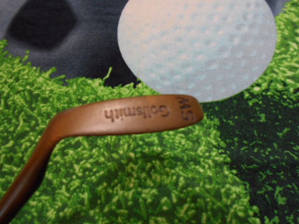 Golfsmith Forged Sand Wedge 35" Stiff Flex Steel Shaft L@@K Brass? | eBay