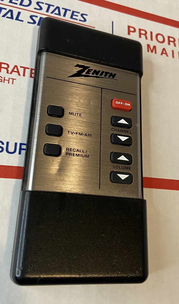 Old Zenith Tv Remote Codes