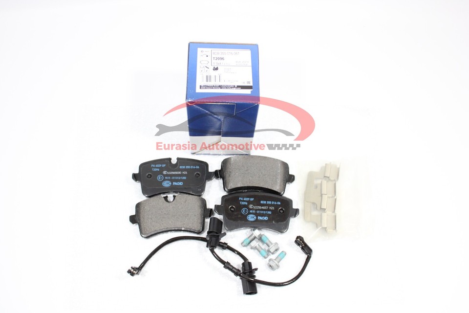 PAGID Rear Brake Pads and Sensor For Porsche Macan 2015-2021 | eBay