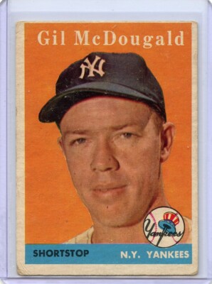 1959 Topps Gil McDougald New York Yankees #20 ⭐️💥🎯 VG | eBay