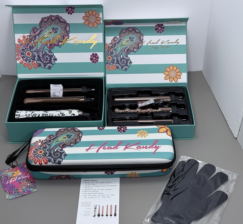 NEW HEAD KANDY KNOCK OUT WAND INTERCHANGEABLE + TAG TEAM SET + TRAVEL ...