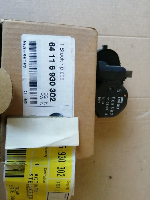 BMW 64116942988 Genuine OEM Factory Original Actuator for sale online ...