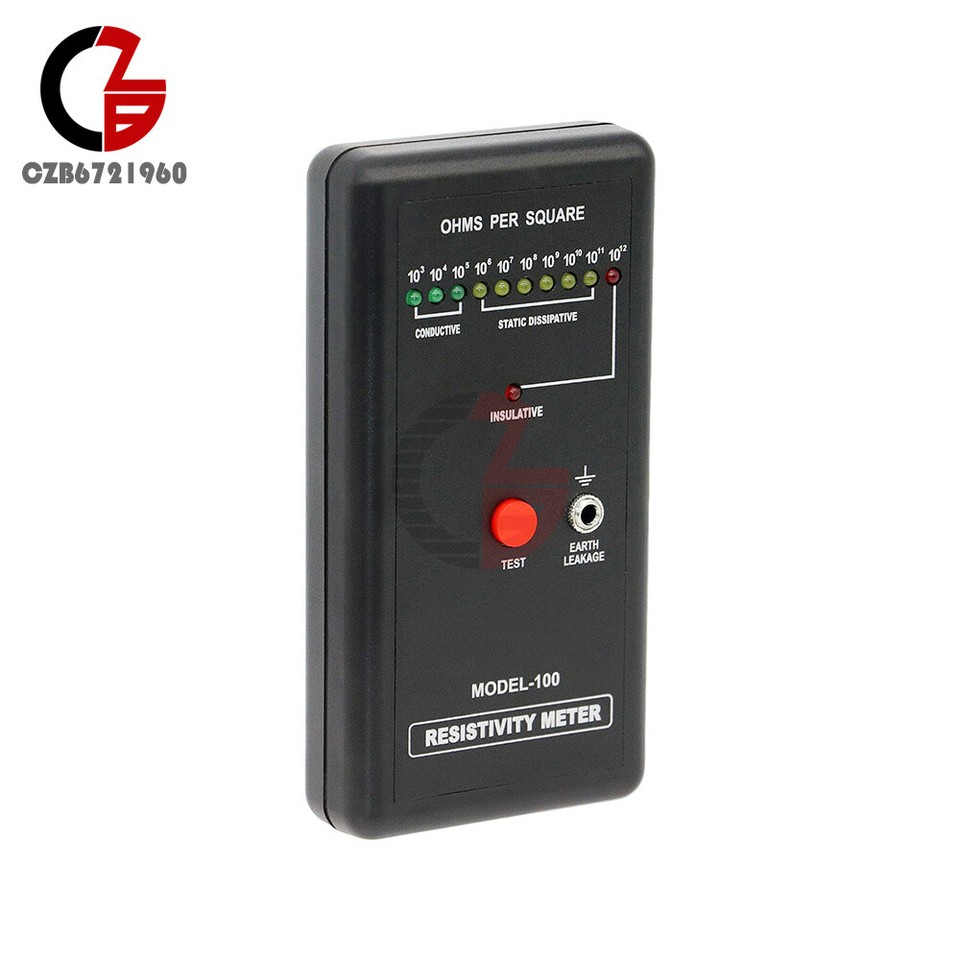 Surface Resistance Resistivity Meter DS Electrostatic Static ...