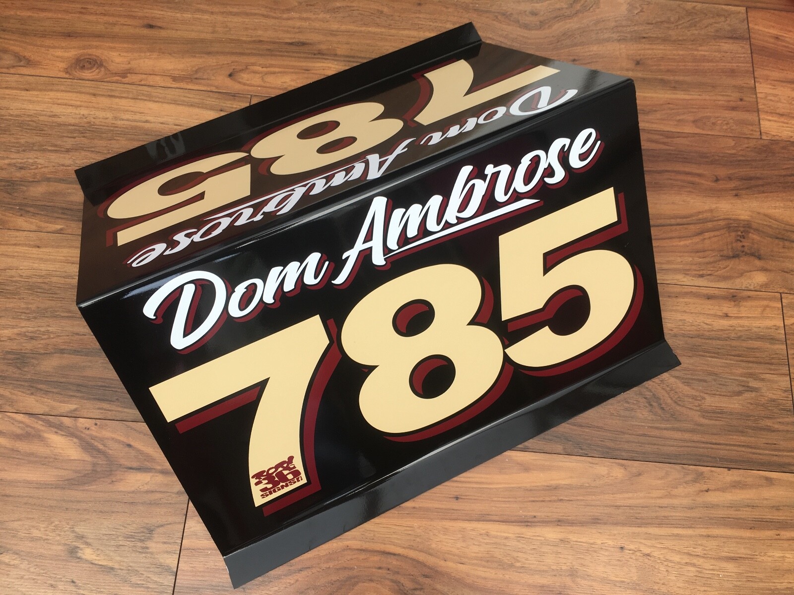 Banger Racing Roof Fin / Number Board. Made to order | eBay UK