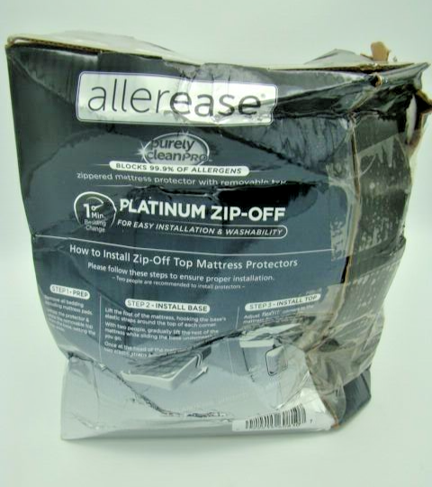 Allerease Platinum Temp Balancing Zip-Off Top Mattress Protector Twin NIB DMG | eBay