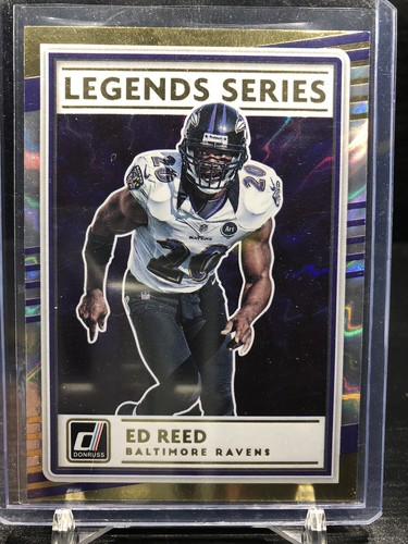 Ed Reed 2020 Donruss The Legends Series Baltimore Ravens Card LS-ER | eBay