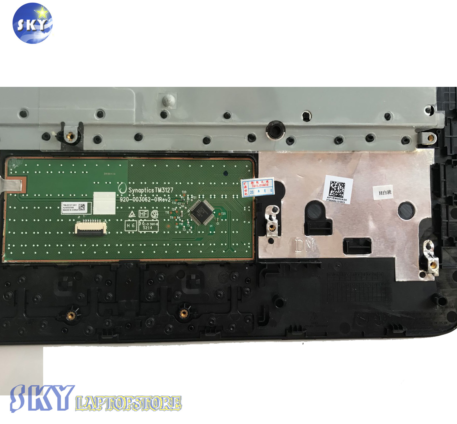 HP 15AC 15-AC063NR 15-AF Palmrest upper Case Keyboard W Touchpad 813974 ...