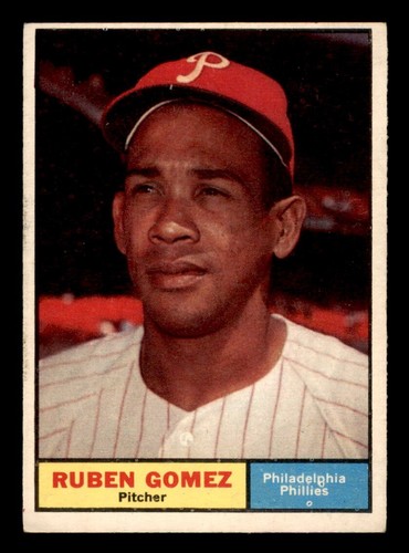 1961 Topps Baseball #377 Ruben Gomez EX *d5 | eBay