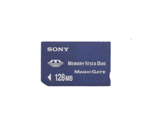Sony 128MB Memory Stick Duo Magicgate MS Card for Cameras, PSP ...