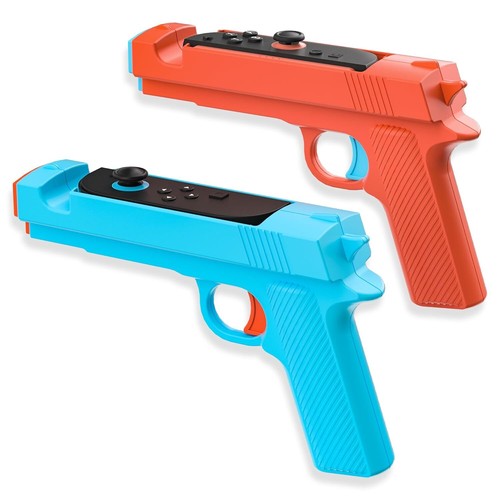 Shooting Game Gun Controller Grips for Nintendo Switch 2 JoyCon Pistol ...