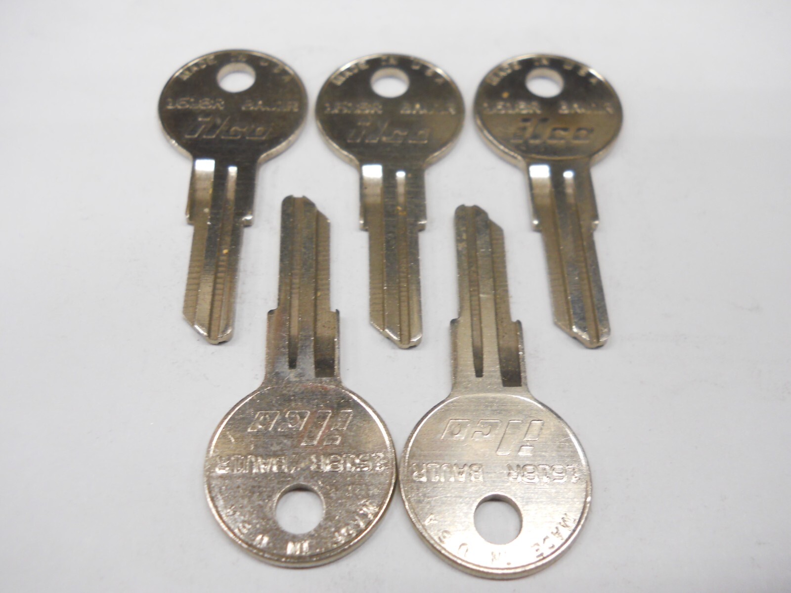 Ilco 1618R Key Blank Fits Bauer Lock BAU1R Lot of 5 | eBay