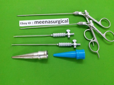 6pc Laparoscopic Port Closure & Verees Needle Endoscopy Surgical ...