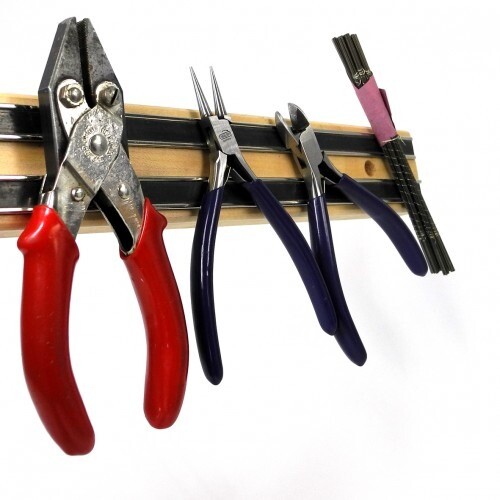 Magnetic Tool Holder Jewellery Pliers Cutters Storage Bench Tidy 305mm ...