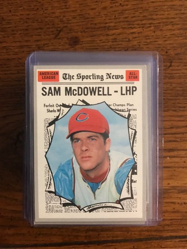 Sam McDowell All Star 1970 Topps Baseball Card | eBay