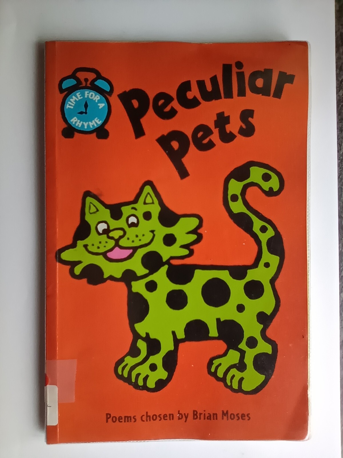 Time For A Rhyme Peculiar Pets Brian Moses Education Poetry | eBay UK