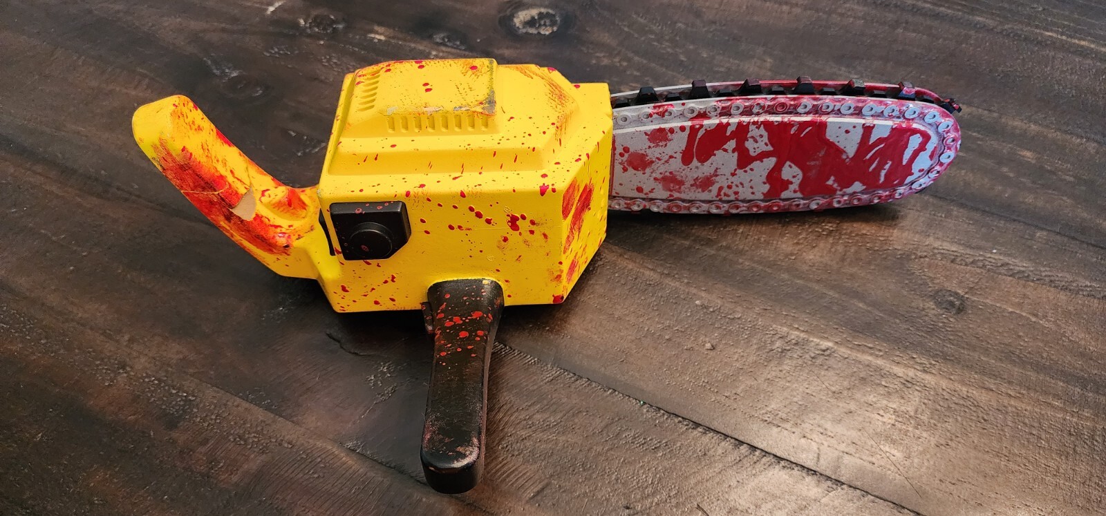 Resident Evil 4 Nubytech Prototype Gamecube Yellow Chainsaw Controller ...