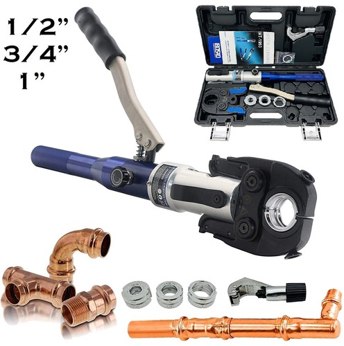 Copper Tube Fittings Hydraulic Pipe Crimping Tool ProPress Copper Pipe ...