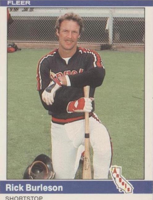 1984 Fleer - Rick Burleson #510 for sale online | eBay