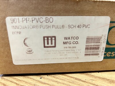 Watco 901-PP-PVC-BO Innovator Push Pull - Bone | eBay