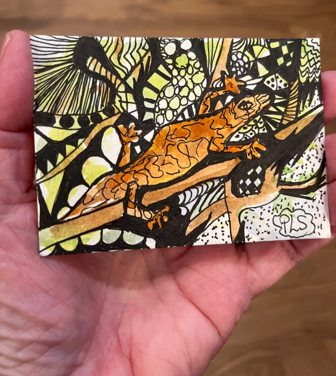 Zentangle Watercolor Animals