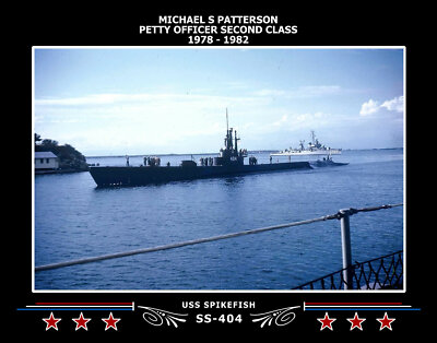 Navy Emporium USS Spikefish SS-404 Canvas Photo Print 223SS404 | eBay
