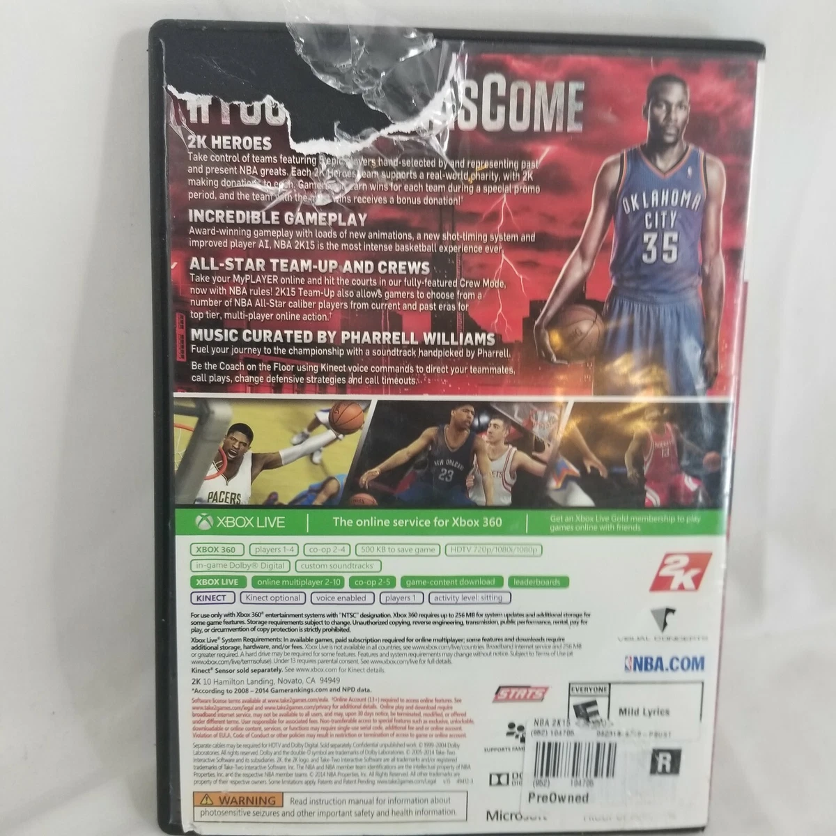 Nba 2k15 Xbox 360 Kevin Durant