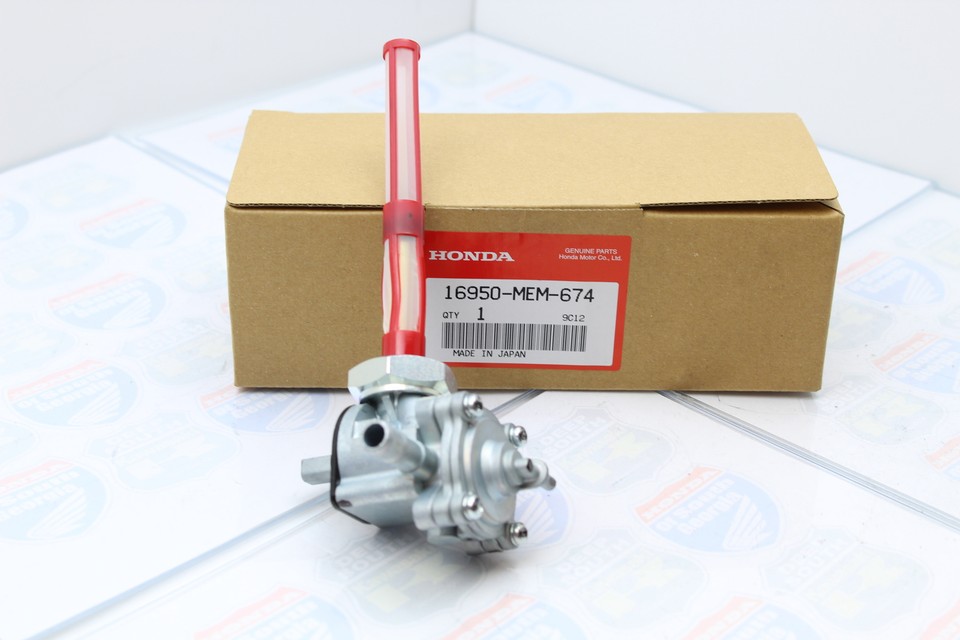 OEM HONDA GAS TANK FUEL PETCOCK 16950-MEM-674 | eBay