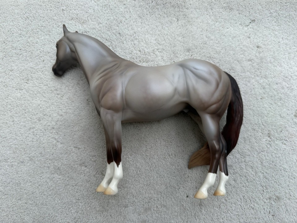 STUNNING Breyer Peter Stone Ideal Stock Horse “Sirah” Mulberry Grey Eureka SR | eBay