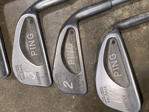 Vintage I2 Ping Karsten I Black Dot (7) Irons (1) Eye 2 1 Wood (8 ...