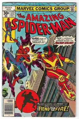 The Amazing Spider-Man #172 1st App Rocket Racer Marvel Comics | eBay