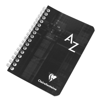 Spiral A6 A-Z 5/5 Maths Grid 50 Sheet Index Book Paper Notebook ...