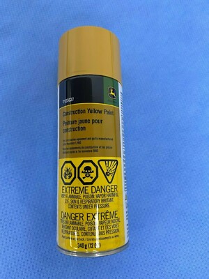 John Deere Construction Yellow Paint Spray Can TY25627 | eBay