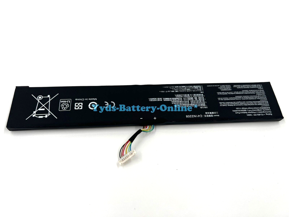 74Wh Expand Battery For Asus ROG Ally RC71L Gaming Handheld Player ...
