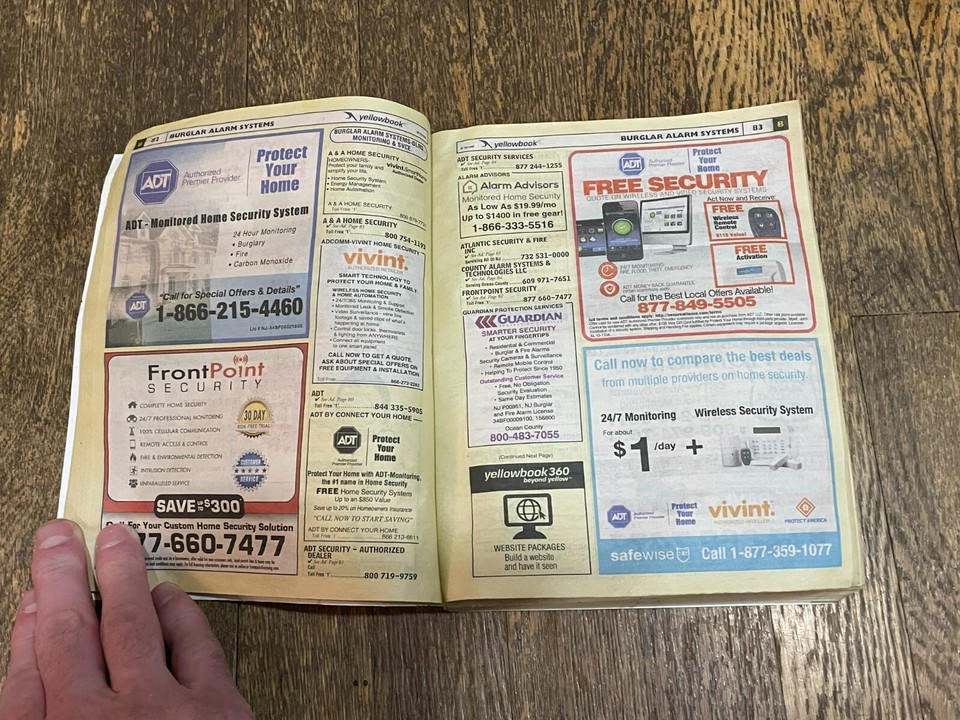 Ocean County New Jersey Yellow Pages Phone Book 2017 2018 Toms River | eBay