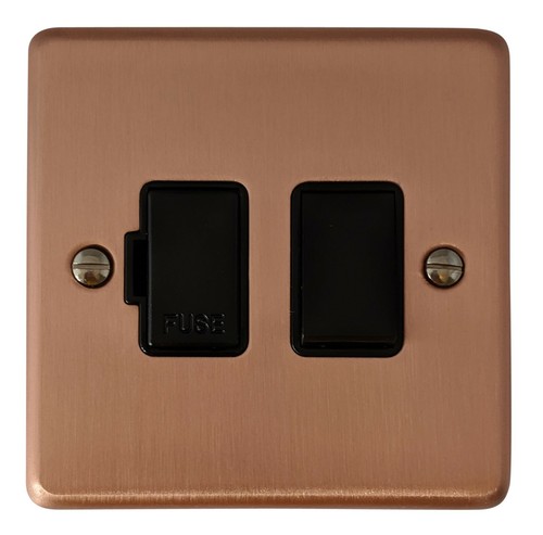 Rose Gold CRGB Plug Sockets, Light Switches, Dimmer Switch, Cooker ...