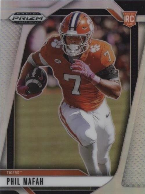 2025 Panini Prizm Draft Picks - Phil Mafah #17 Silver Prizm (RC) for ...