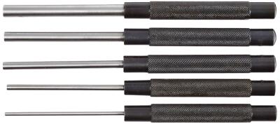 Fowler 52-500-300 Chrome Alloy Steel Extra Long Drive Pin Punch Set, 8 ...