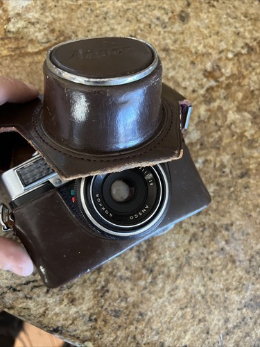 VINTAGE ANSCO ANSCOSET CAMERA, 45/2.8 ROKKOR LENS 1960’s | eBay