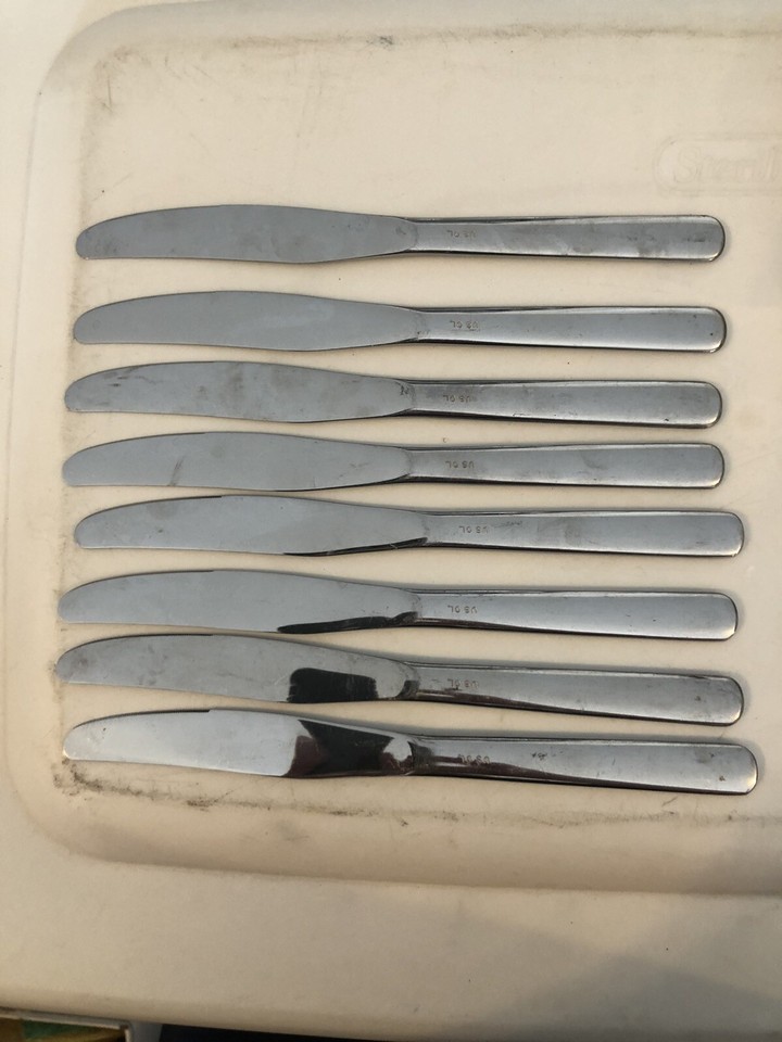 Officers Mess Set Kit Set Eight Knives Knife Cutlery Utensils WWII ...