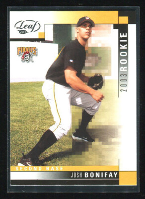 2003 Leaf #287 Josh Bonifay Rookie /5 Die Cut Pittsburgh Pirates | eBay