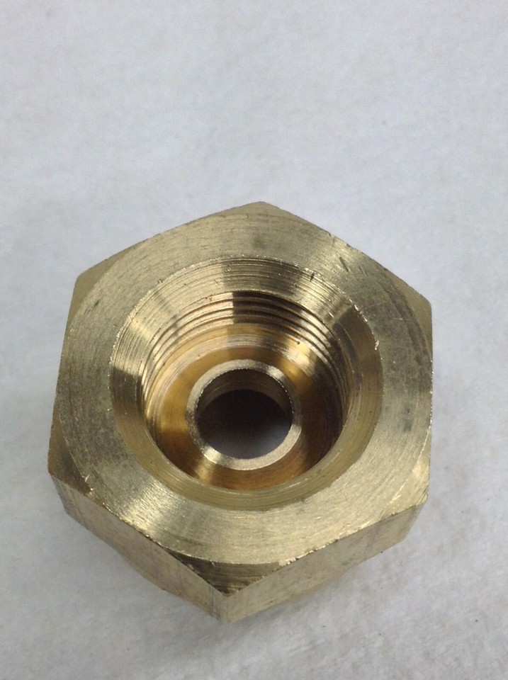 Rochester Quadrajet Carburetor Fuel Inlet Fitting 7/8-20 x 5/8-18 ...