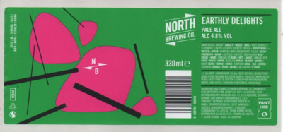 England - Beer Can Sticker Label - North Brewing Co., Leeds - Earthly ...