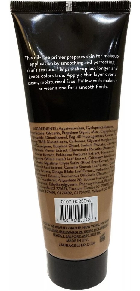 Laura Geller SPACKLE Skin Perfecting Primer Original BRONZE Shade 4oz ...