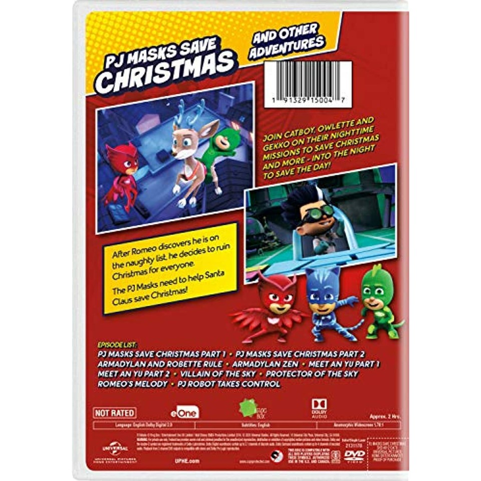 PJ Masks: PJ Masks Save Christmas [DVD] NEW | eBay