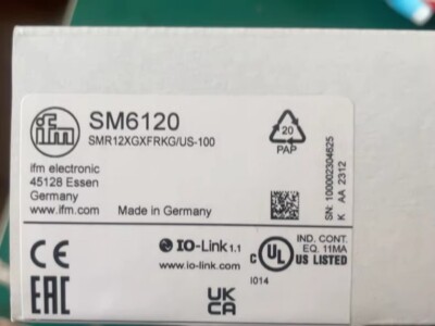 1pc New IFM SM6120 Electromagnetic flowmeter DHL Free Shipping | eBay