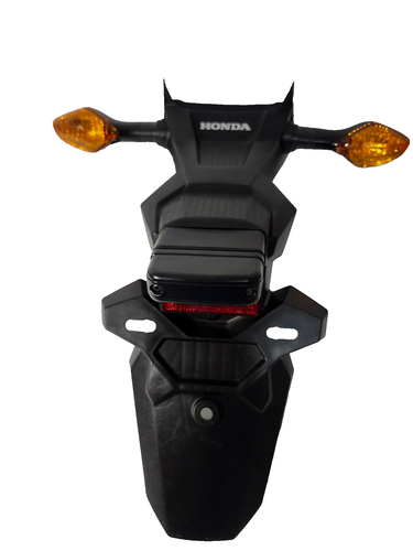 OEM 17-20 Honda Grom 125 Complete Rear Fender Assembly w/ Turn Signals ...