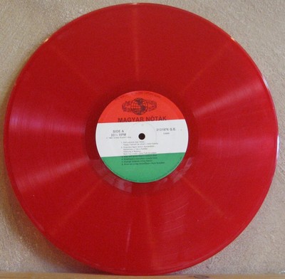 MAGYAR NOTAK, KAROLY IMRE -RED VINYL HUNGARIAN LP | eBay